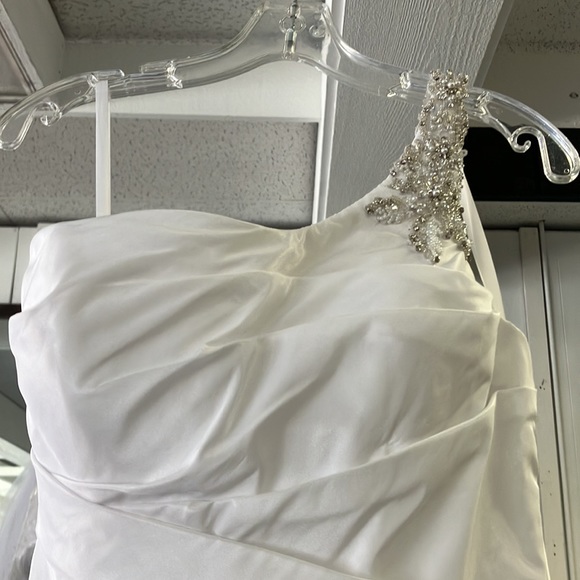 Dresses | Form Fitting Satin Wedding Dress | Poshmark